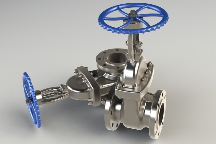 2 Inch Cast Steel Gate Valve ISO 10434 - ANI / API Std 600 Class 900