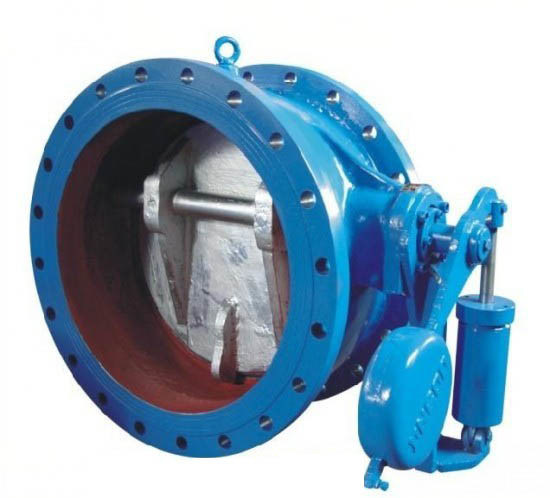6 Inch Swing Type Check Valve / Wafer Flapper Check Valve DN15 ~DN1200