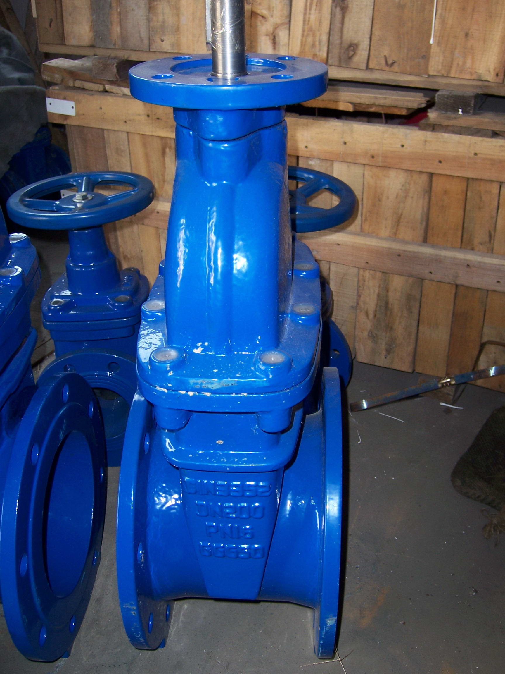 Gear Box Soft Seated Gate Valve For AUMA Actuator Flange F14