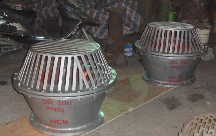 DN500 Welding Steel Pipe Foot Valve With Single Flange PN10 PN16 For ...