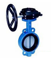 EPMD Metal Seated Butterfly Valves Without Pin / Middle Line Wafer Type ...