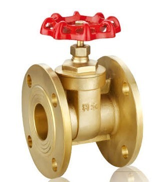 ASTM B62 Bronze Gate Valve 150 LBS Flat Face Flanged ANSI B16.24