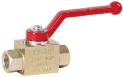 Brass 2 Way Ball Float Valve , High Strength Electric Actuated Ball ...