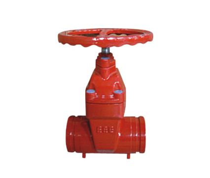 DN 50 ~ 300 Anti - corrosion Resilient Seated Gate Valve With Groove ...