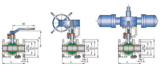 Full Welded Ss Ball Float Valve , Flanged Type Ball Float Vent Valve