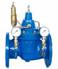 Emergency Shut Down Off Valve / Pressure Reducer Valve For Fire ...
